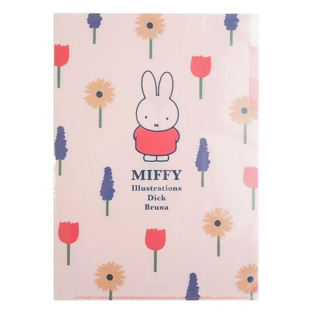miffy 3格 A4 file BS23-25 | Nakakai