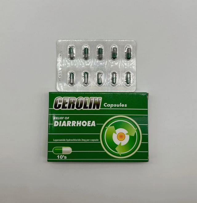 Cerolin善諾寧止瀉膠囊10粒 | 鼎譽健康商城