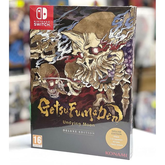 (歐版) (豪華版) Nintendo Switch 月風魔傳：不朽之月 NS GetsuFumaDen: Undying Moon Deluxe Edition (中英日文字幕) | G ...