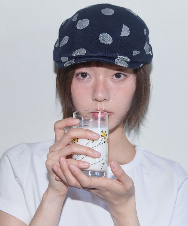 🇰🇷訂購｜FANCY CLUB 25SS｜Angel Dot Hunting Cap 2色 | AnyNOID