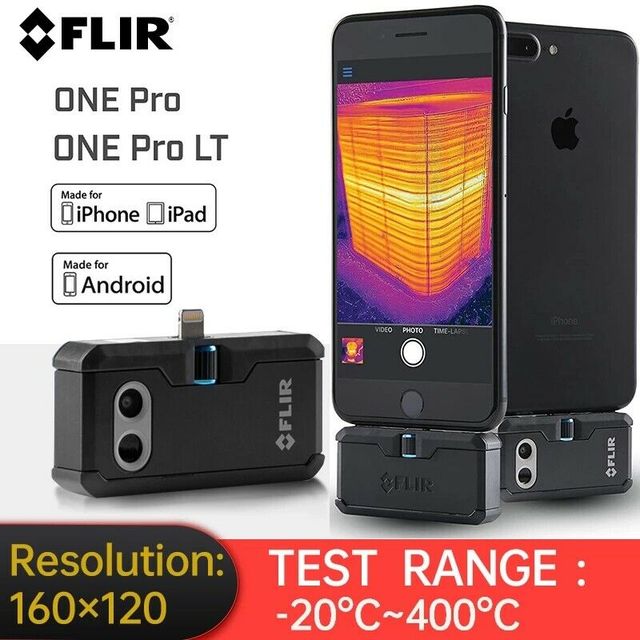 FLIR ONE Pro Pro-Grade Thermal Camera for - Android USB-C 適用於智能手機的專業級熱像 ...