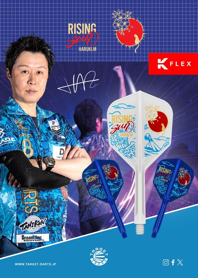 K-FLIGHT SYSTEM K-FLEX RISING SUN HARUKI Model Shape | Exclamation ...