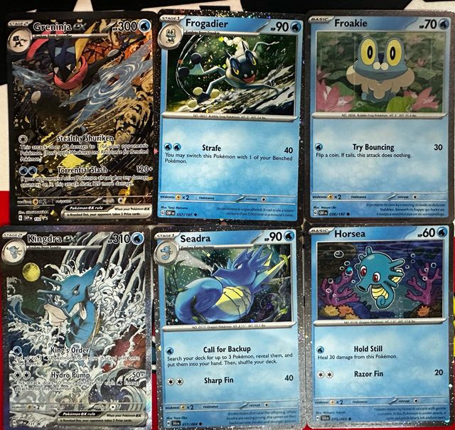 Promo Greninja Ex & Kingdra Ex set | LookCard