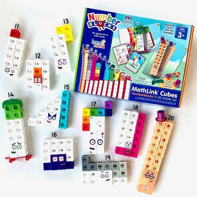 Learning Resources- Numberblocks Mathlink Cubes 11-20 Activity Set（升級版） | Sweetie baby