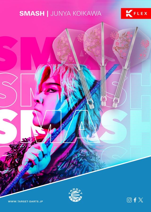 K-FLIGHT SYSTEM K-FLEX SMASH Standard | Exclamation Darts Shop