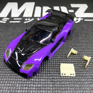 Veilside RX-7 Body (Purple) | HRC Mini-Z Arena
