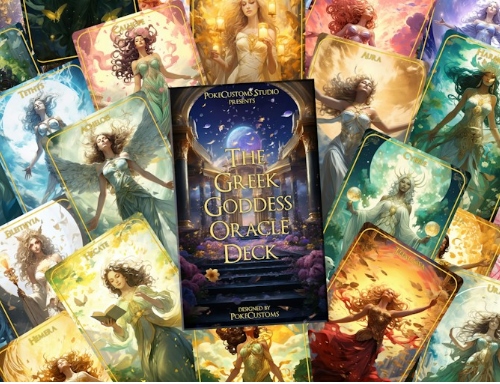 The Greek Goddess Oracle Deck | Autumn Moon Divination Shop