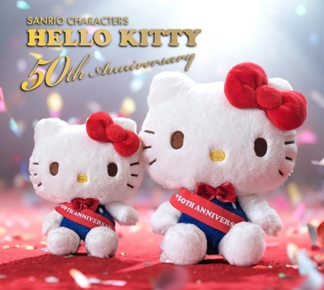 Sanrio - Hello Kitty 50周年 Sanrio角色公仔系列 | EX JAPAN 日本代購