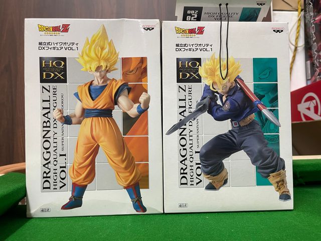 龍珠Z HQ DX組立式 vol.1 孫悟空 杜拉格斯 超級撒亞人 景品 figure（盒況如圖） | 珍惜玩