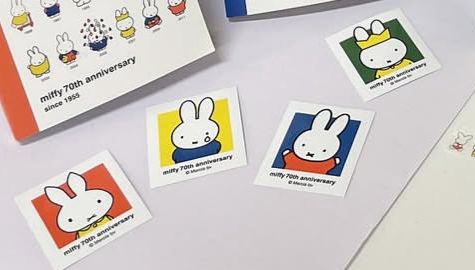 MIFFY 70 TH 限定 貼紙 | berryberryjapan 日本代購
