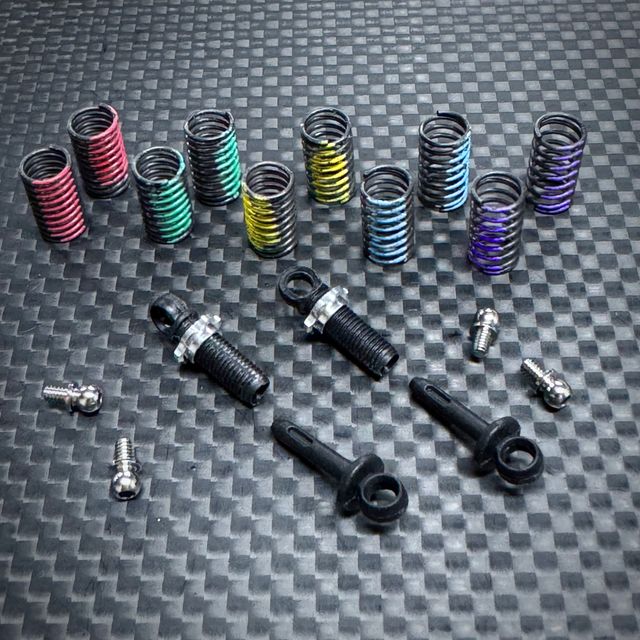 HRC DWS Screw Adjustable Shock Set | HRC Mini-Z Arena