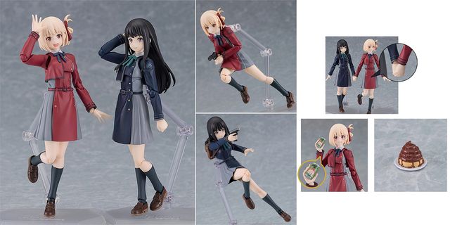 (預訂訂金 $700) (總價 $1200) (GSC官網特典版) Max Factory figma 615 Lycoris Recoil ...