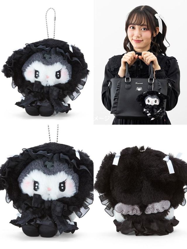 日本直送 Sanrio Kuromi月夜 Merokuro系列 掛飾 - 10230326 | Wewe Vava Shop