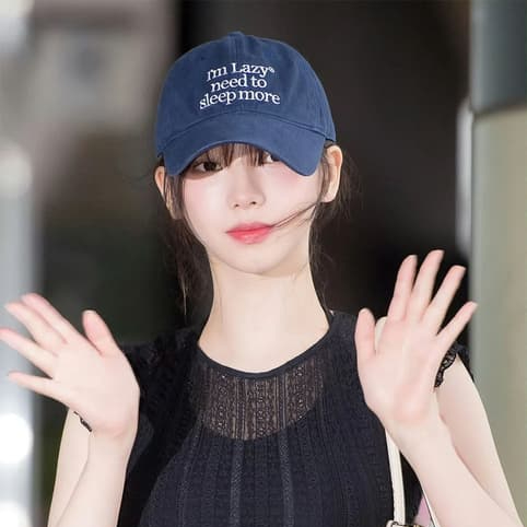 [Lazyz] Sleep More Washing Ball Cap (9款) | Phoebechin 韓國代購