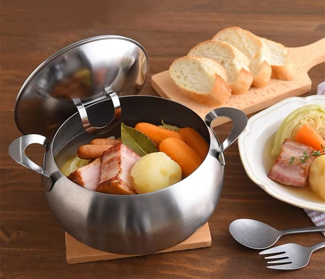 日本Arnest防滾瀉不鏽鋼湯鍋 | 日樂zakka和風雜貨
