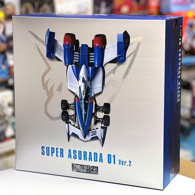 (行版) MegaHouse Variable Action 2nd Lap 新世紀GPX Cyber Formula Super Asurada 01 Ver. 2 VA 2nd Lap 高 ...
