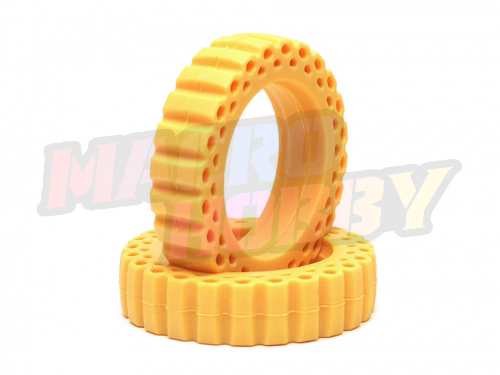 Boom Racing Rock Monster YELLOW Silicone Tire Insert 3.31"x0.79 ...