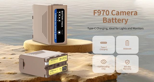 Ulanzi SONY L-Series NP-F970 Type-C Input Rechargeable Lithium-Ion ...