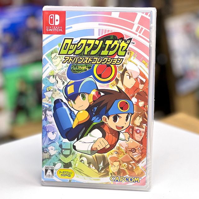 (日版) Nintendo Switch Rockman EXE Advanced Collection NS 洛克人 EXE 合集 (中英 ...