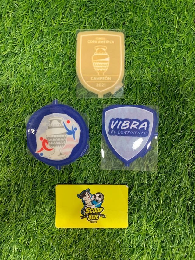 2024美洲盃 章 阿根廷4强前用 2024 Copa America Patch for Argentina use before Semi ...
