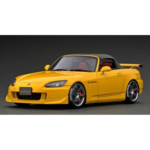 IG2589 - 1/18 Honda S2000 (AP2) Yellow | RC-MODEL