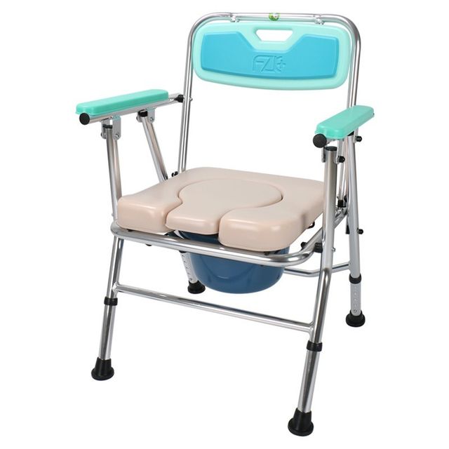 Aluminium Foldable Shower Commode Chair 鋁製可摺合式沐浴便椅 [AD00363] | ADMS 安迪 ...