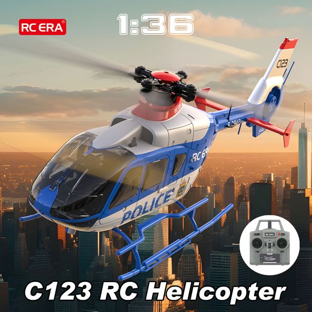 RC ERA C123 像真 EC135 無刷直昇機｜光流定位＋一鍵倒飛｜香港模型專門店