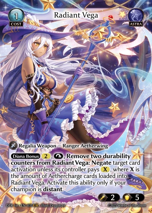 Radiant Vega / DTR-035 (UR) | Fast Cure TCG
