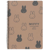 miffy B6 notebook BS23-10 | Nakakai