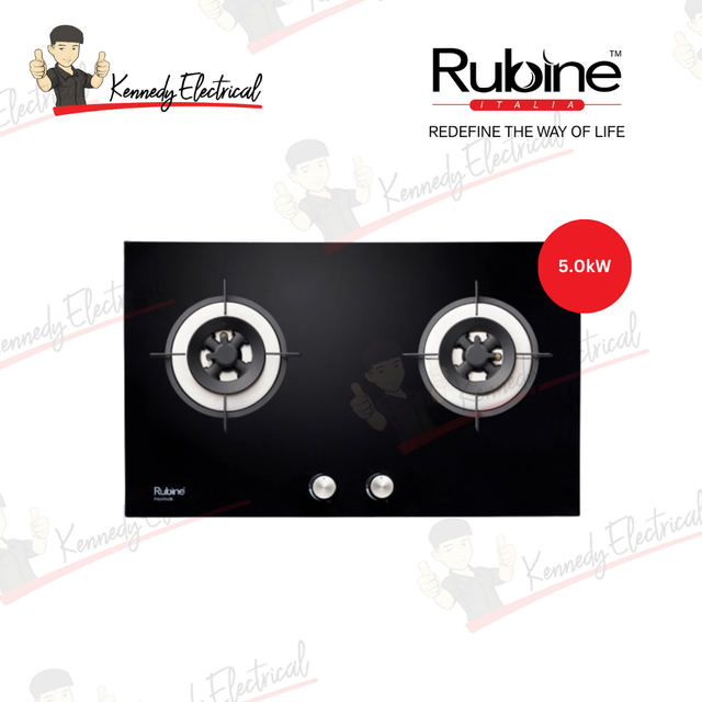 Rubine Cooker Hob RGH-FIGATA2B-BL | Kennedy Electrical & Electronic Sdn Bhd