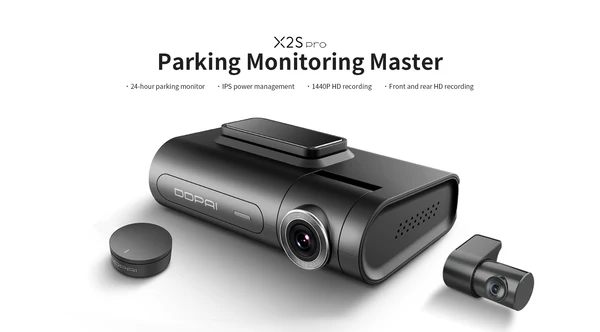 盯盯拍 DDPAI X2S PRO DASH CAM 前後雙鏡頭⾏⾞記錄儀 | Targets香港汽車用品