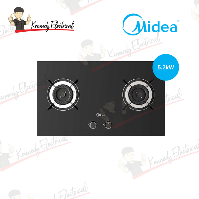 Midea Built-in Gas Hob with 5.2kW Burners - MGH-2461GL | Kennedy ...