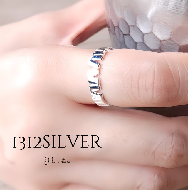S925 - Sense of lines Ring ER0022 | 1312silver