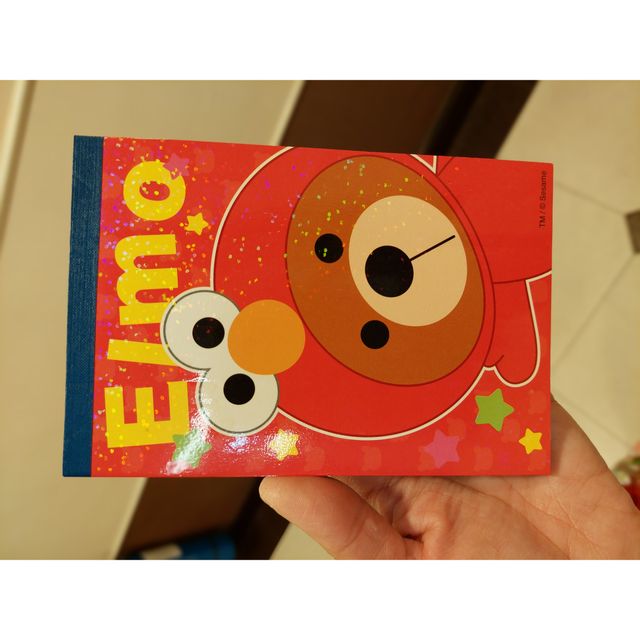 原裝日本 USJ 環球影城 Sesame Street 芝麻街 Elmo memo pad 記事本 | Koby Gift
