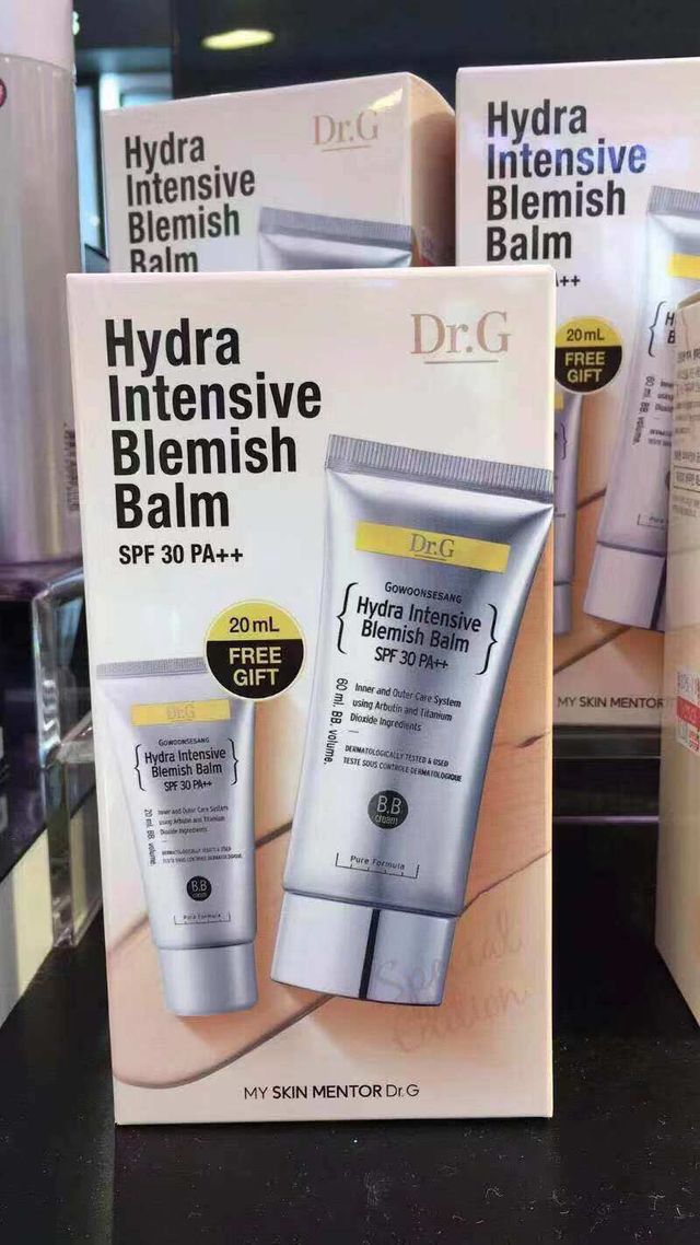 W0144 Dr.G bb霜 套裝韓國DrG多功能修護BB霜 60ml+20ml小樣整套 | HAHAHA生活百貨 - 零售及批發