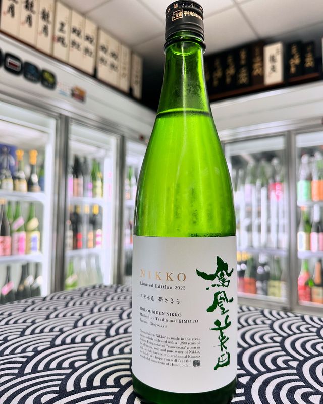 鳳凰美田 純米吟醸 日光～NIKKO～ 生もと仕込み 生酒 720ML (7325) 2024.04 | Sakedream Co.