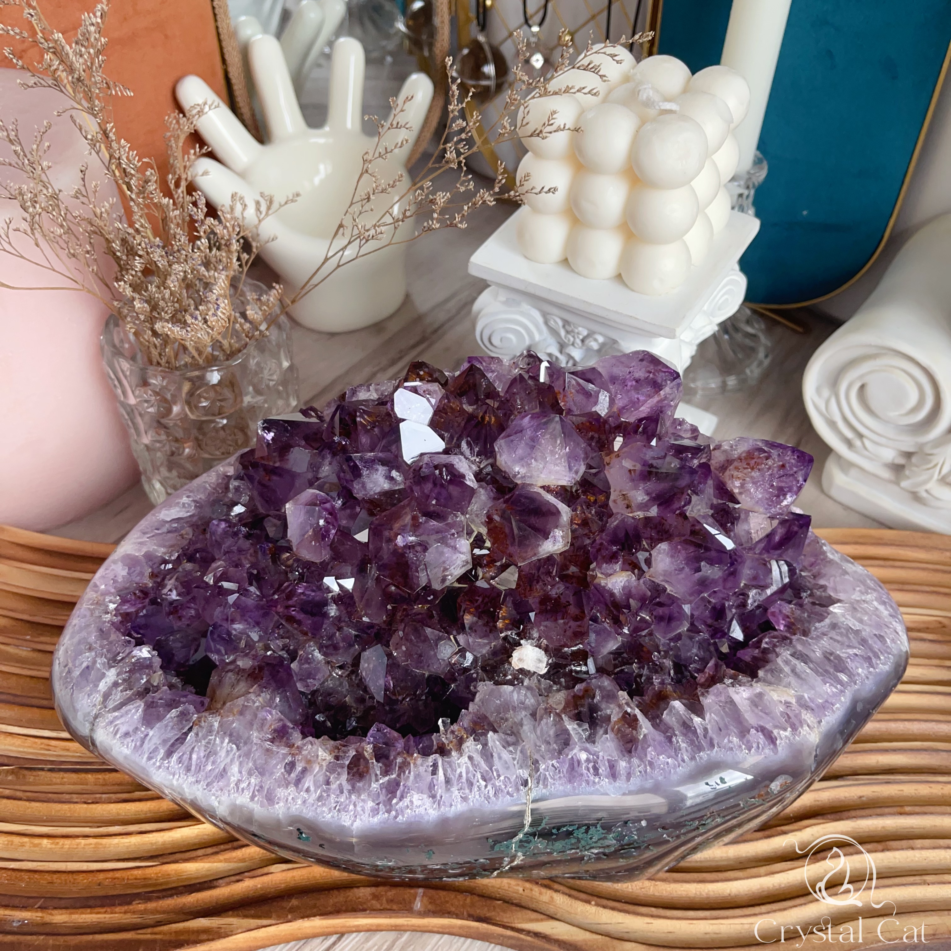 紫鈦晶(Amethyst Rutilated Quartz) | Crystal Cat 紫鈦晶(Amethyst Rutilated Quartz) | Crystal Cat