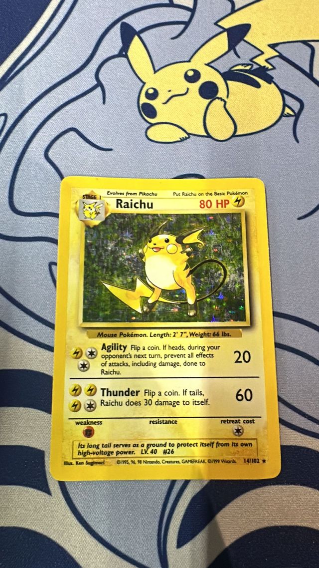 Raichu - Base Set (BS) (HP) | LookCard