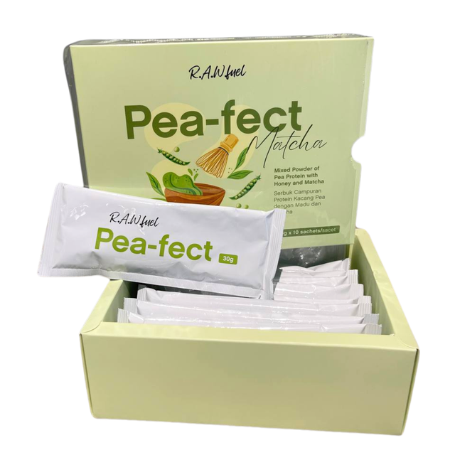 Pea-fect Matcha 10 SACHETS (New Product Launch) | RAWfuel