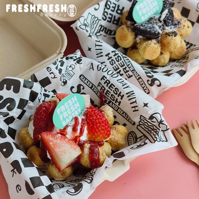 草莓迷你脆脆泡芙 | freshfresh