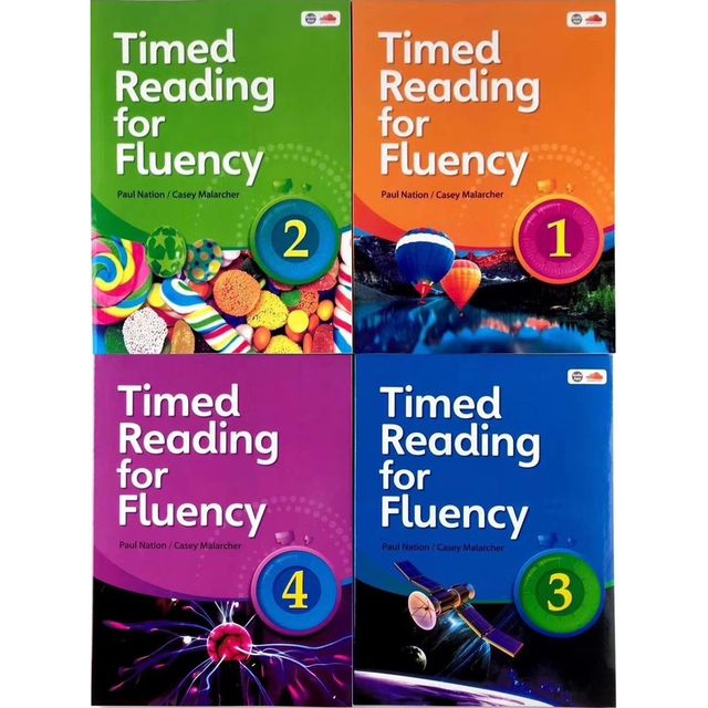 Timed Reading for Fluency 4 books |閱讀流利計時訓練書 B395 | Children’s Golden House