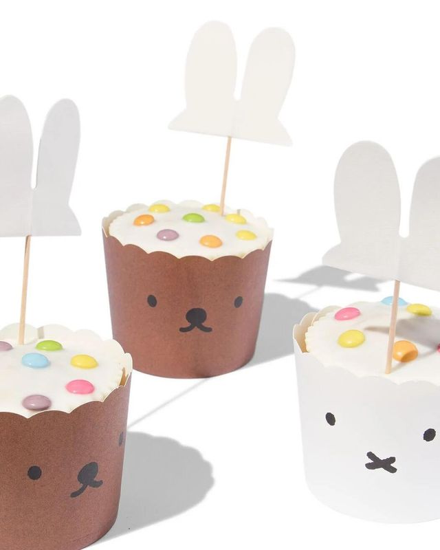 Miffy and Boris paper muffin cupcake set (12pcs) | le_miffyineurope