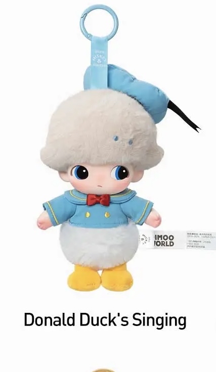 全新 100%new POPMART DIMOO 迪士尼聯名款-Donald Duck's Singing | Black Vintage 中古店