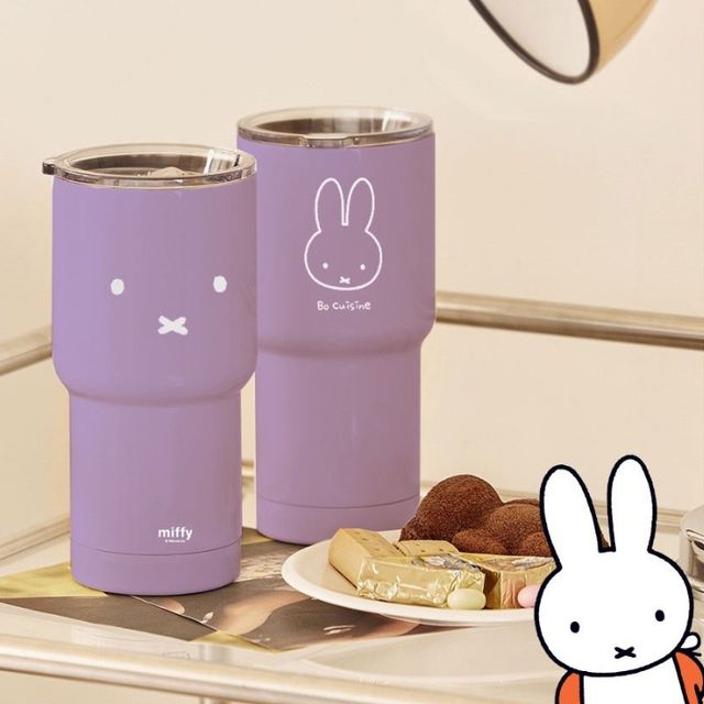 [Miffy] Purple Tumbler 600ml | Phoebechin 韓國代購
