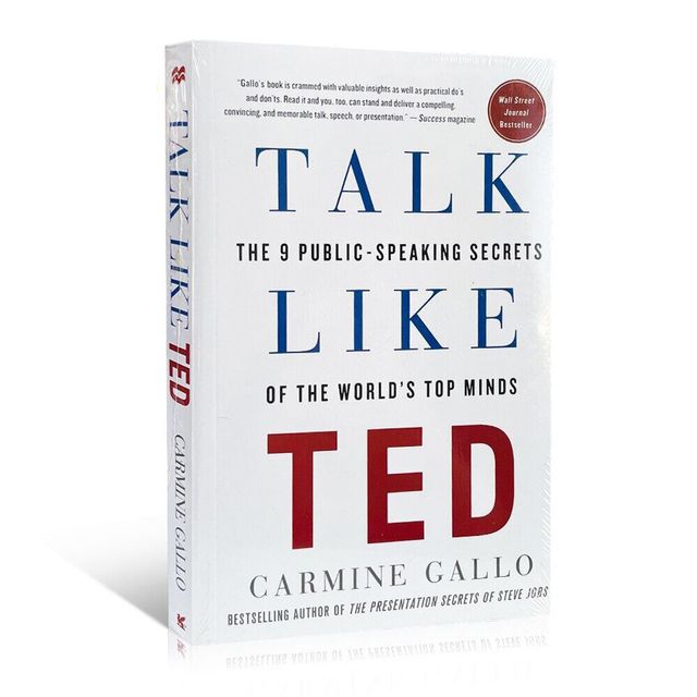 Talk Like TED ;The 9 Public Speaking Secrets Like of the world's Top ...