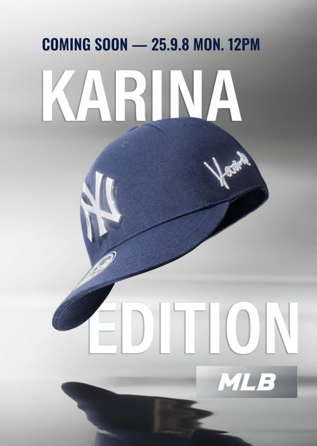 [ 韓國 MLB ] MLB x Karina edition 特別版cap | Myroom415 韓國代購