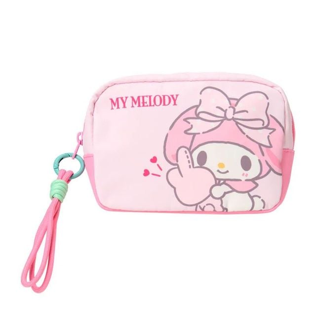 現貨｜Sanrio My Melody 日版 新生活系列 化妝袋 (59947-6) | Unique Stationery 創文坊