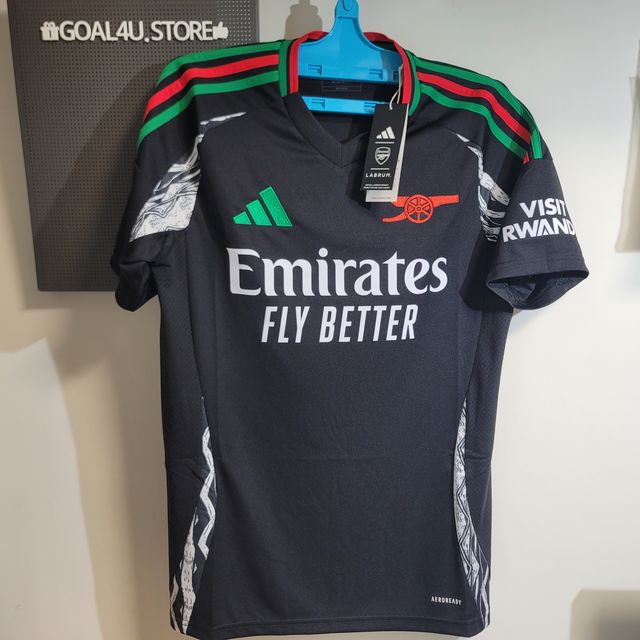 Adidas Arsenal 阿仙奴 2024-25 作客球迷版球衣 (附字章選項) IT6148 | Goal4U e-Shop Top ...