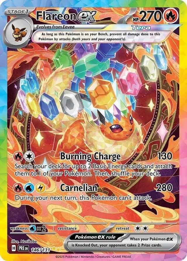 Flareon ex - 146/131 - SV: Prismatic Evolutions | LookCard