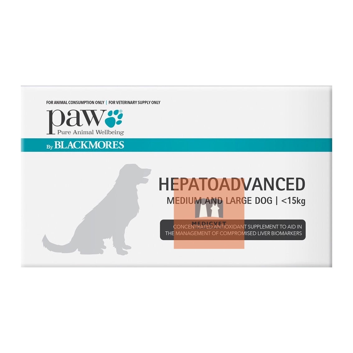 Paw Hepatoadvanced Liver Support Medium and Large Dog 310mg - 30粒 ...